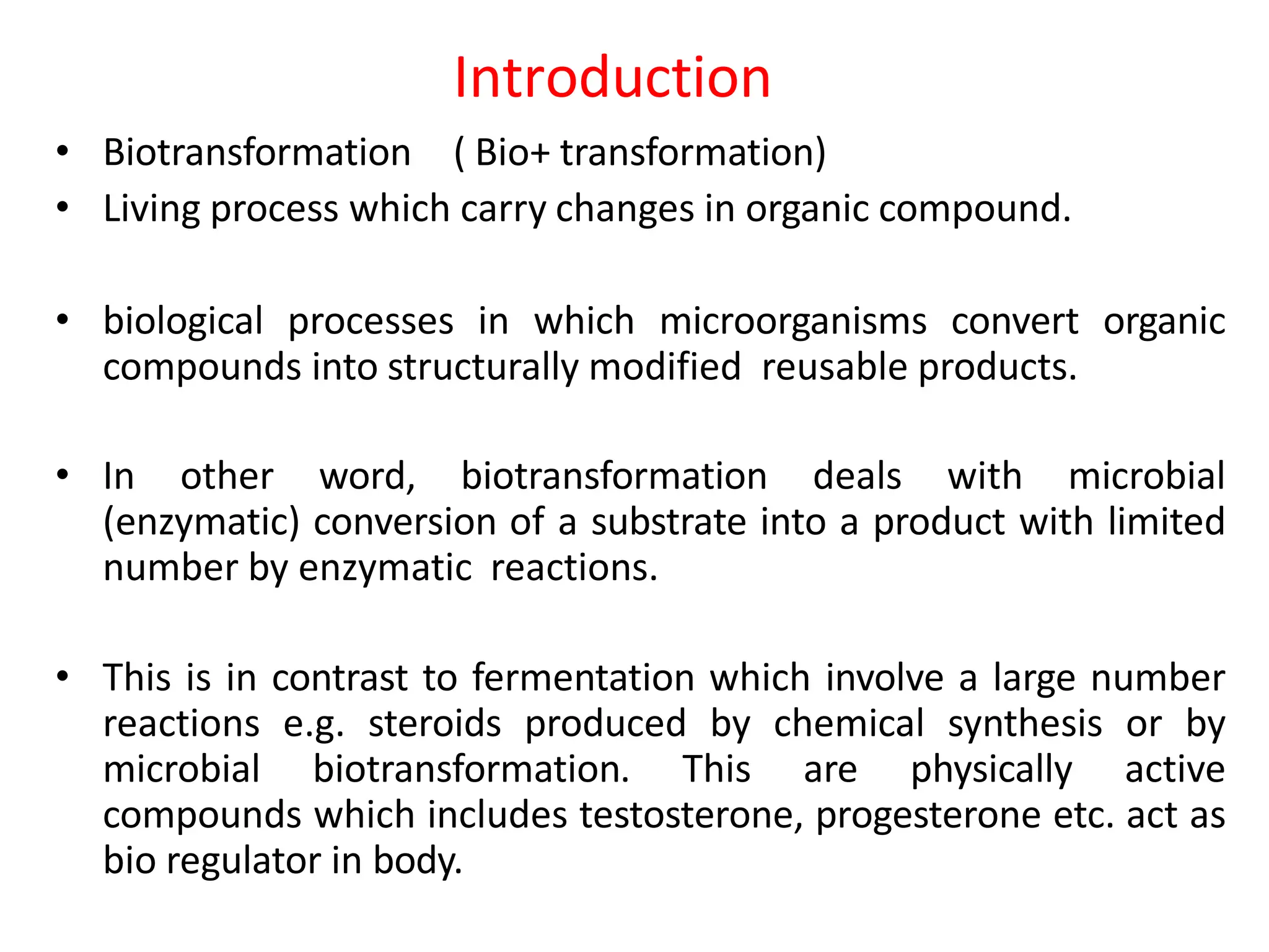 microbialtransformation-Class.ppt Biotechnologyx | PPTX
