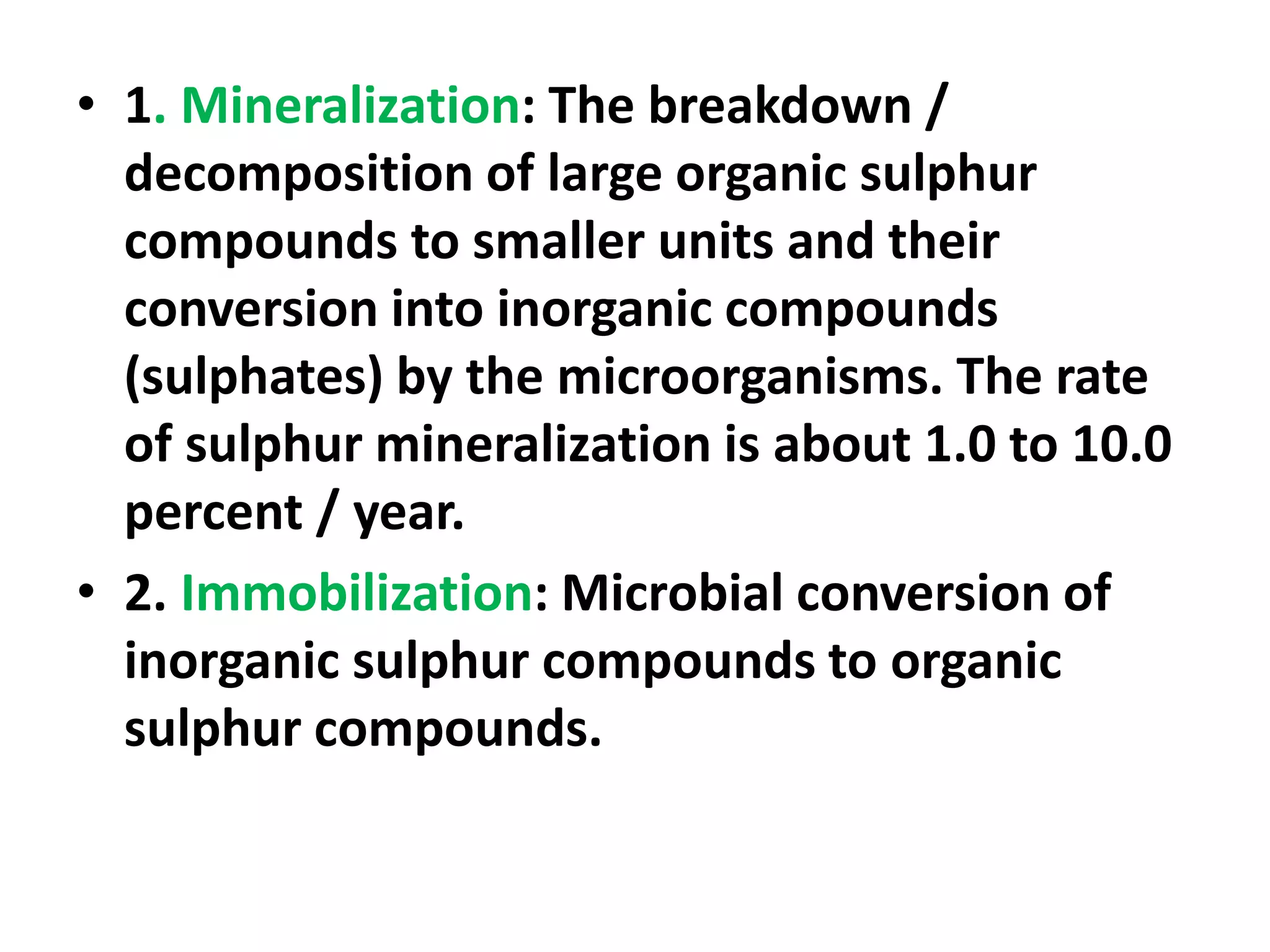 Microbial transformation of s,fe,mn. | PDF