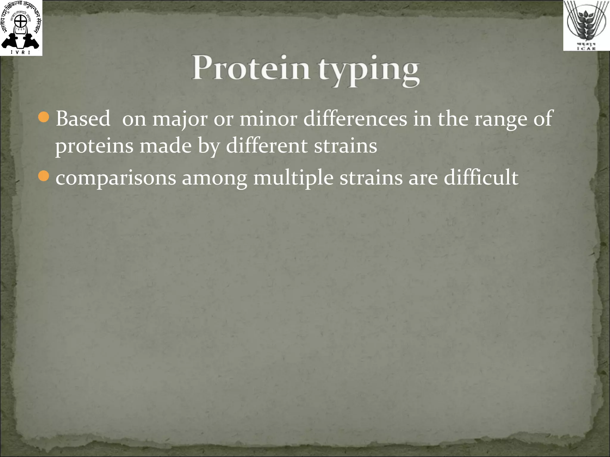 Microbial typing | PPT