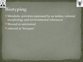Microbial typing | PPT