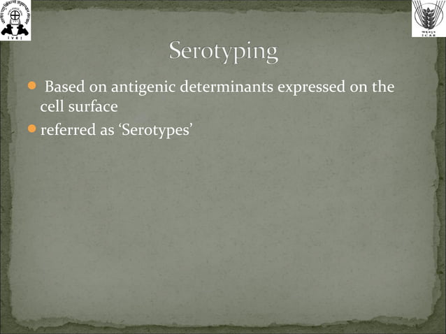 Microbial typing | PPT