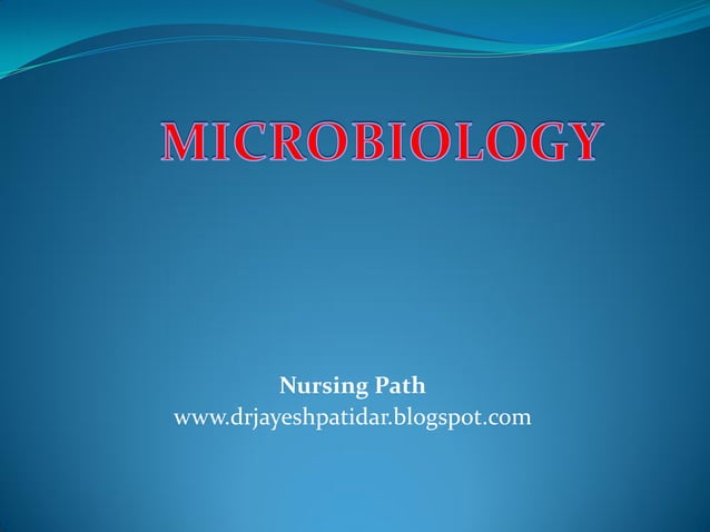 Microbilogy | PPT
