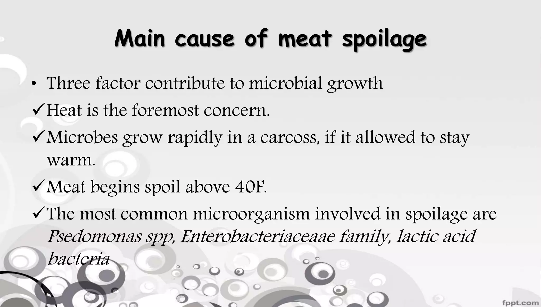 Micro organisms in foods | PPTX