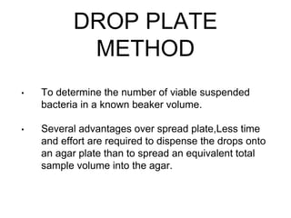 Microbial examination | PPTX