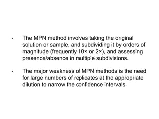 Microbial examination | PPTX