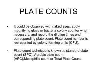 Microbial examination | PPTX
