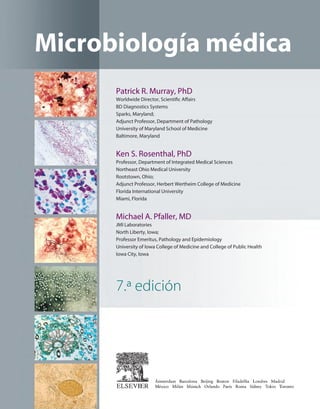 Microbiología medica - Murray 7ª edición | PDF
