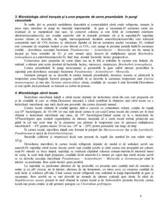 Microbiologia carnii | DOCX