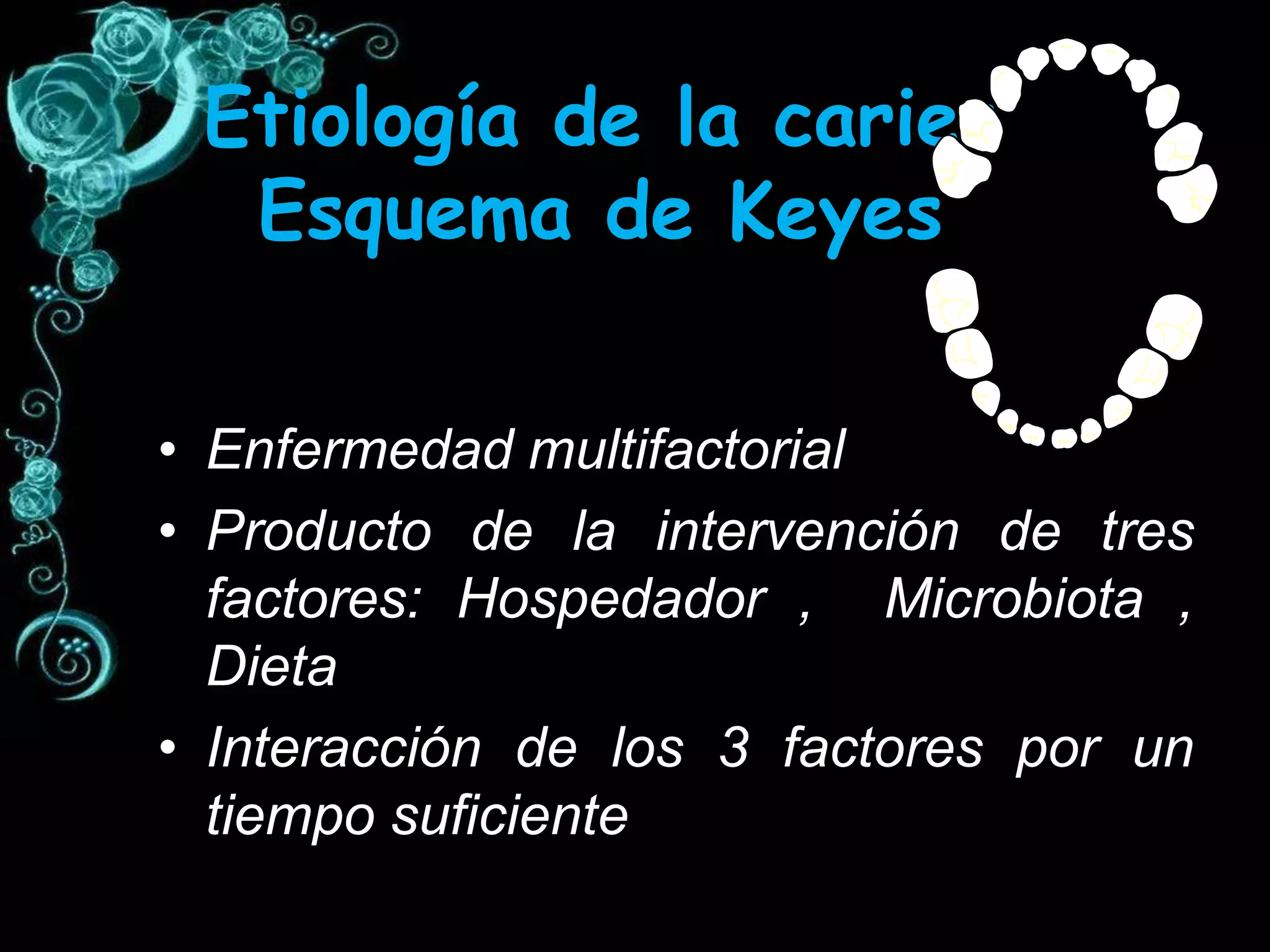Microbiologia de la placa y caries dental | PPTX