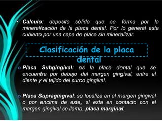 Microbiologia de la placa y caries dental | PPTX