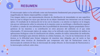 PREPARACION DE MUESTRAS PARA SU OBSERVACION AL MICROSCOPIO OPTICO | PPTX