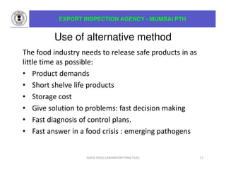 Microbiological Analysis of Food & Food Product | PDF
