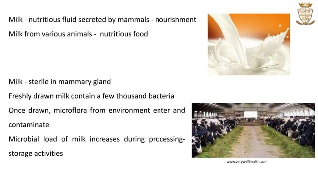 Microbiological analysis of milk part I | PPTX | Agriculture | Industries