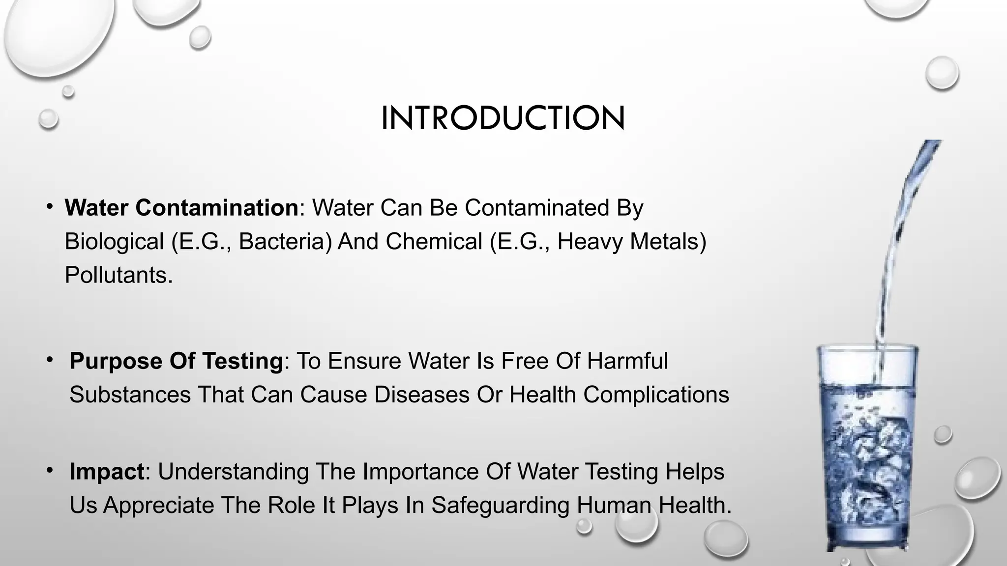 Microbiological and Chemical Techniques for Testing Drinking Water.pptx