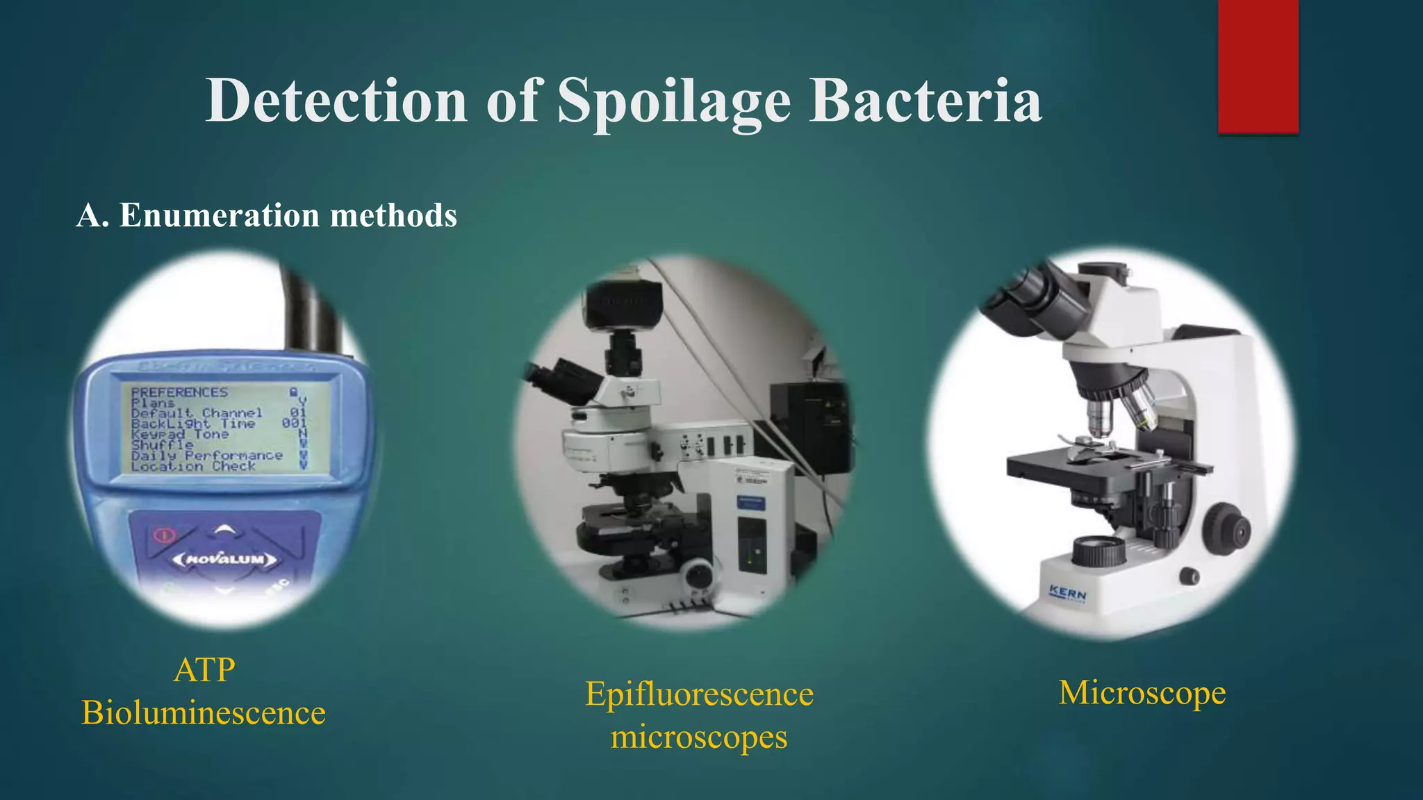 Microbiological approaches/ methods for detection of common microbes ...