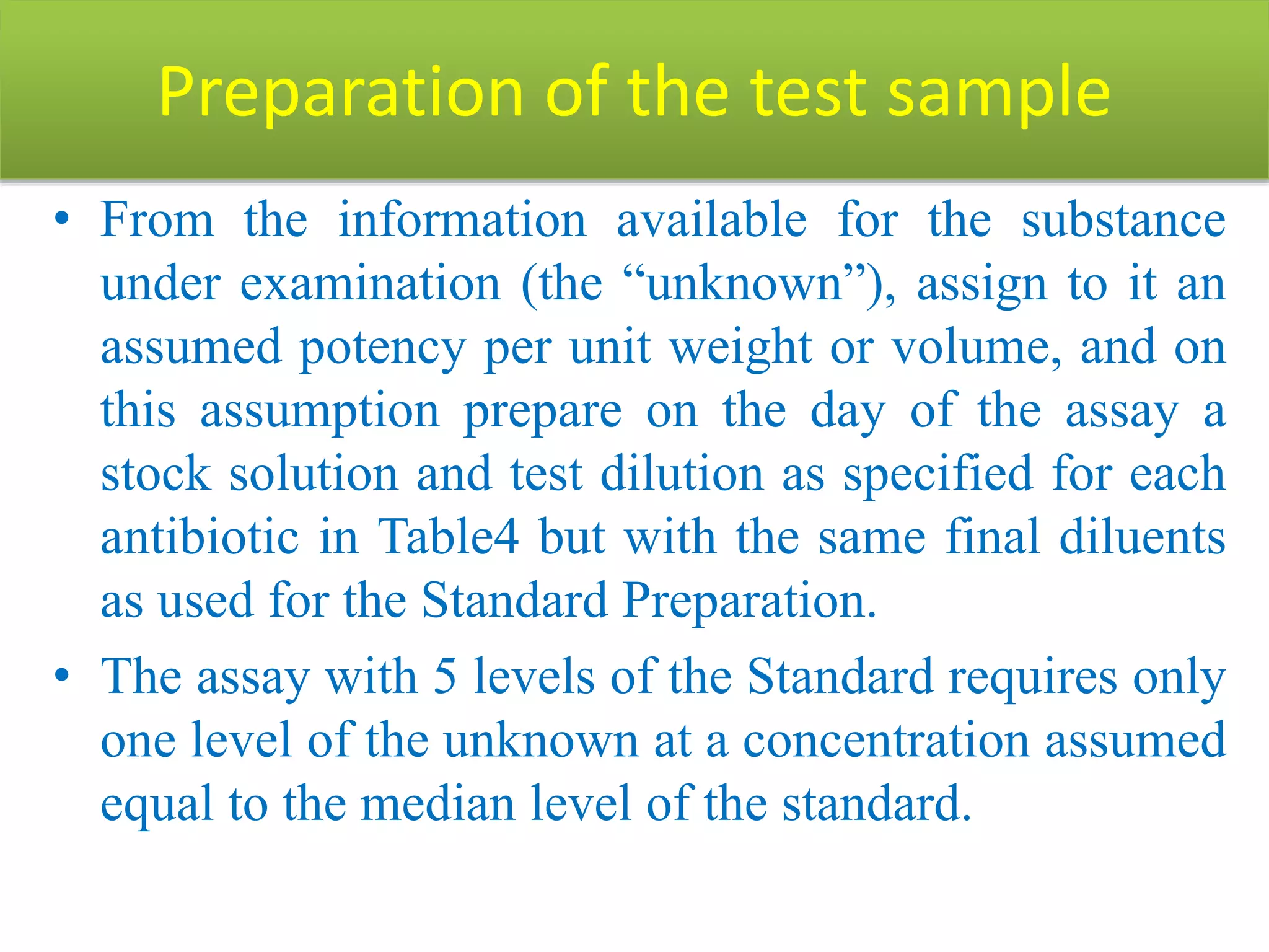 Microbiological assay | PPTX