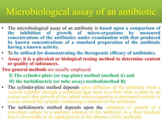 Microbiological assay | PPT