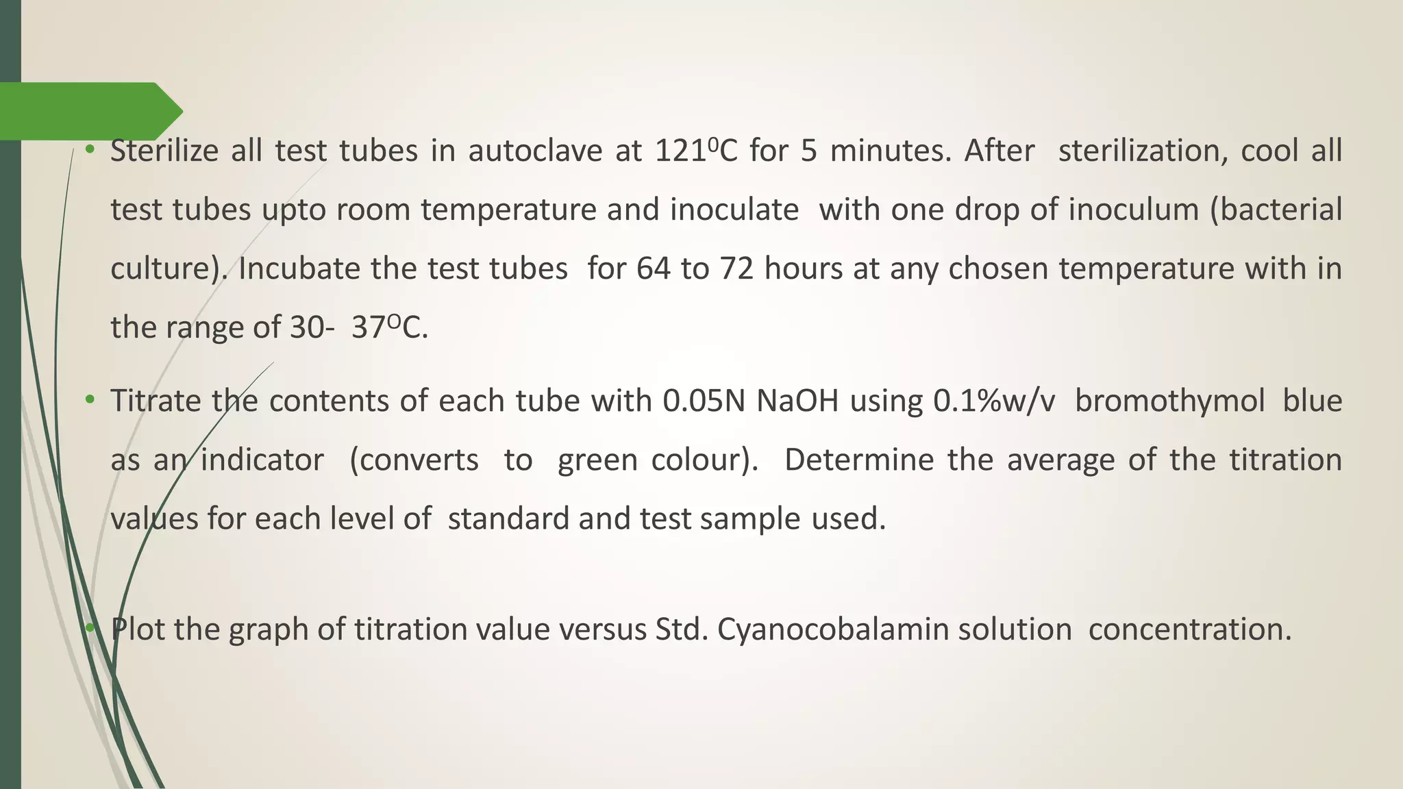 Microbiological assay-Principles and methods of different microbiological assay. | PPTX