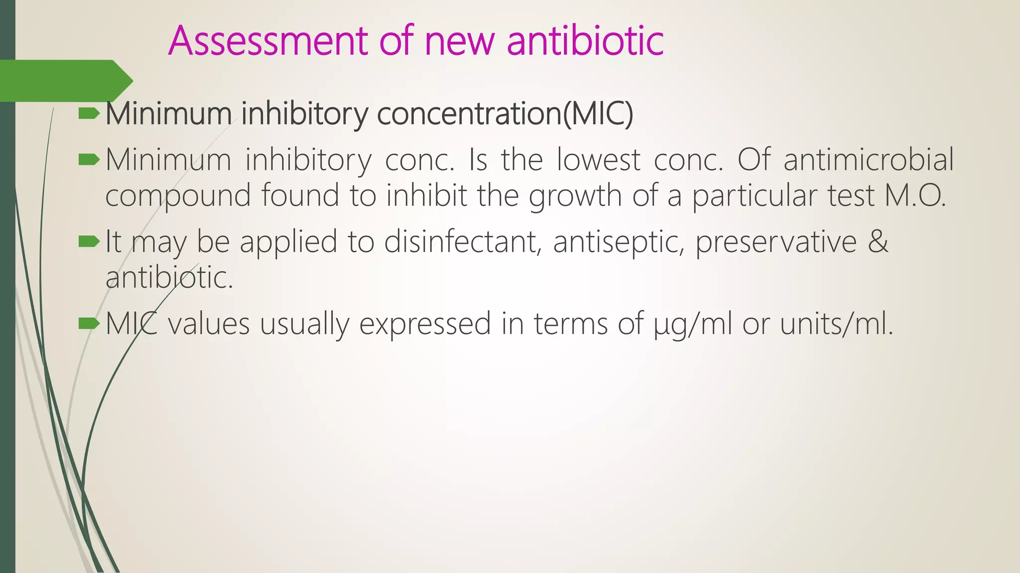 Microbiological assay-Principles and methods of different ...