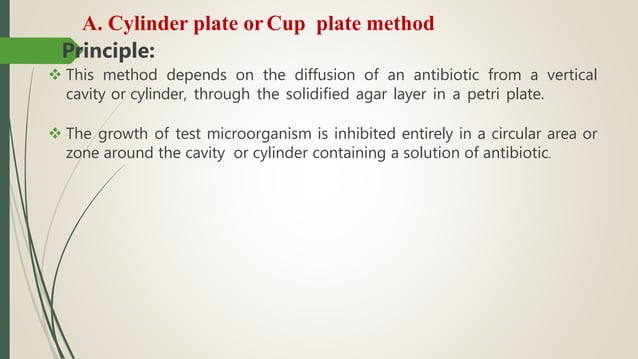Microbiological assay-Principles and methods of different microbiological assay. | PPTX ...