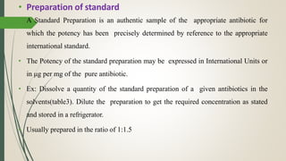 Microbiological assay-Principles and methods of different ...