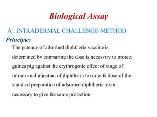 Micro biological assay of vaccines | PPTX