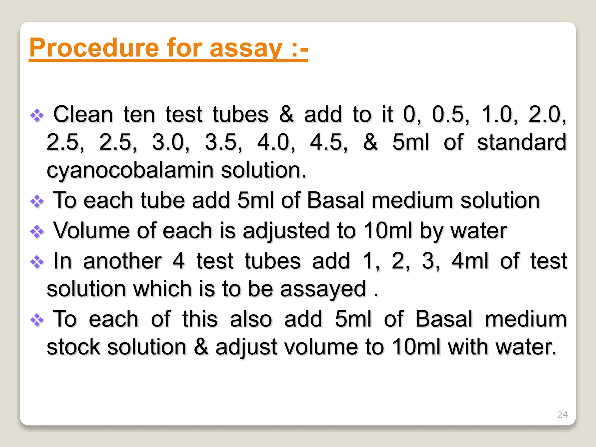 Microbiological assays- Pharmacuetical Microbiology | PPTX