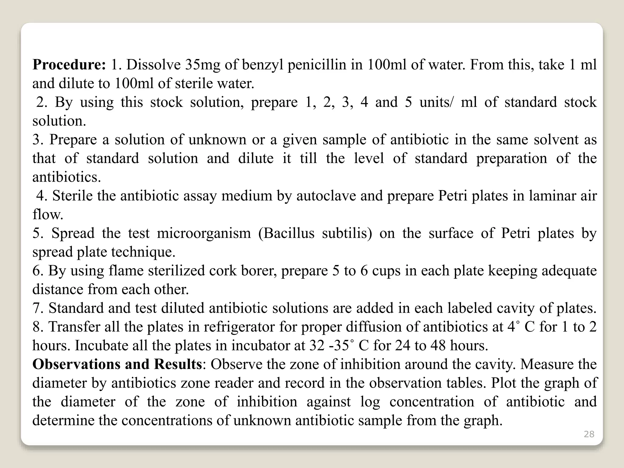 Microbiological assays- Pharmacuetical Microbiology | PPTX