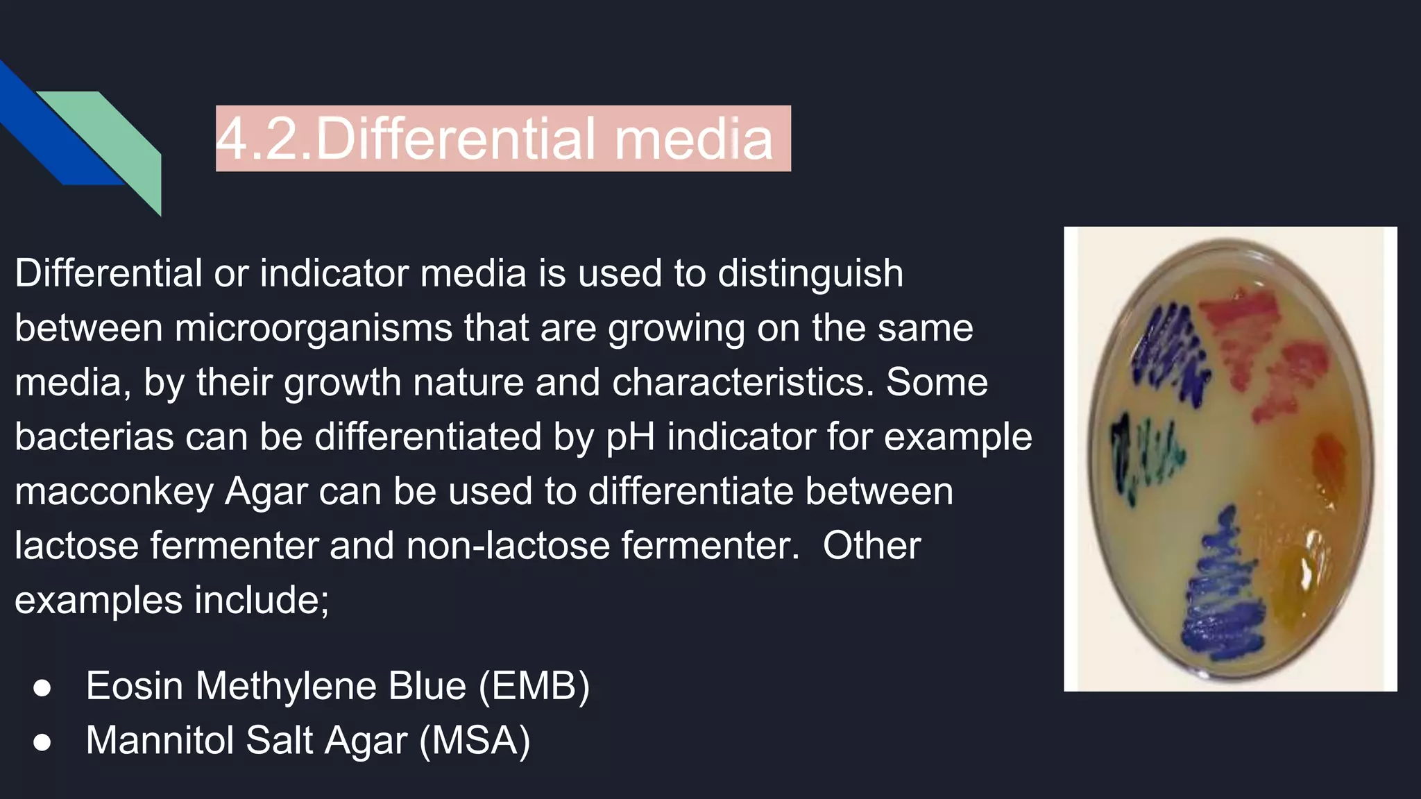 Microbiological culture media | PPTX