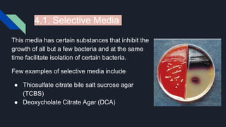 Microbiological culture media | PPTX