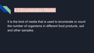 Microbiological culture media | PPTX