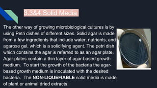 Microbiological culture media | PPTX