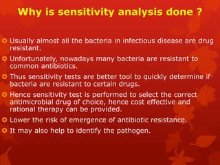 Microbiological culture sensitivity test | PPTX