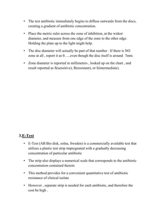MICROBIOLOGICAL CULTURE SENSITIVITY TESTS.docx