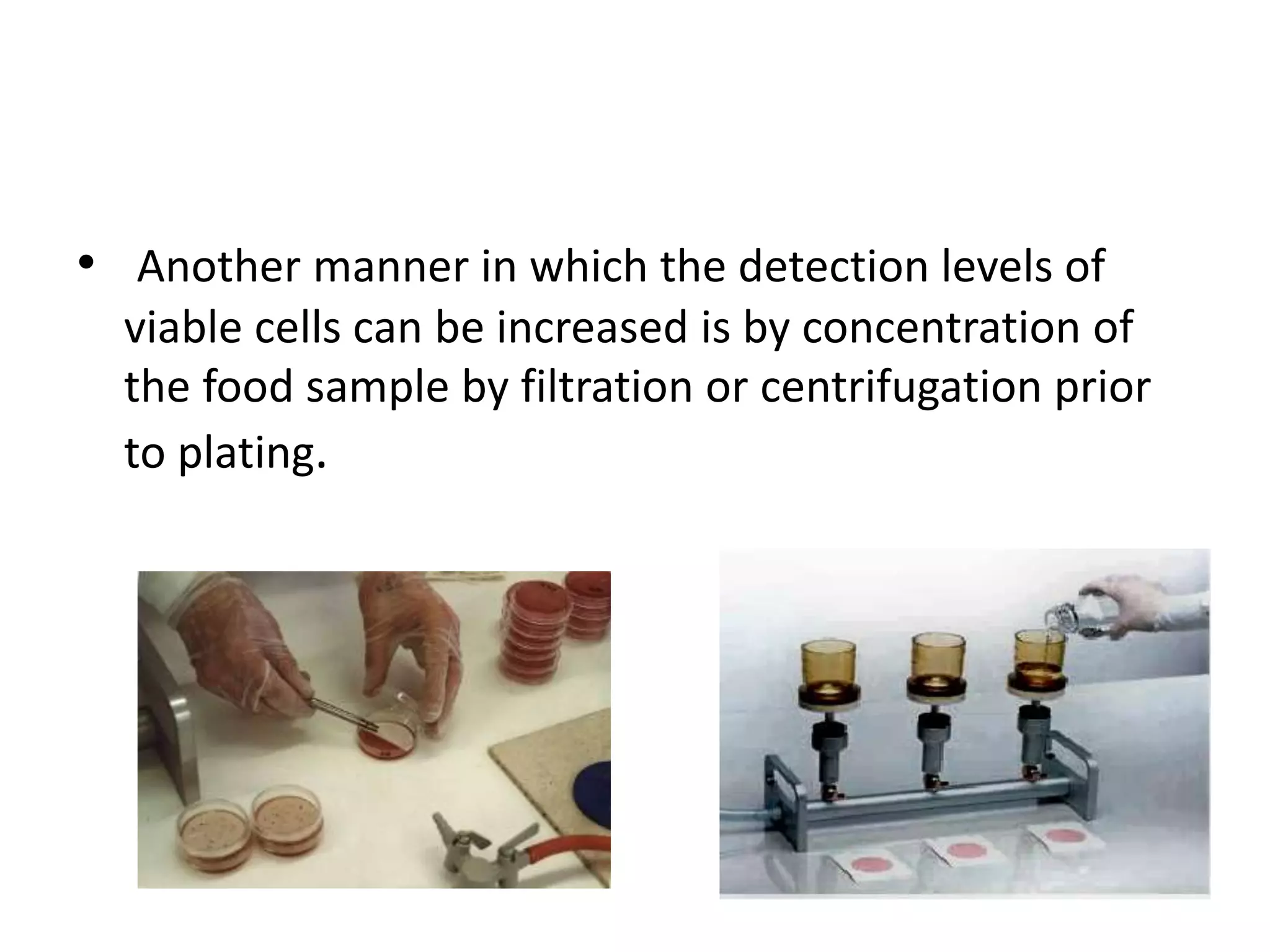 Microbiological examination of food | PPTX
