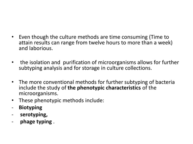 Microbiological examination of food | PPTX