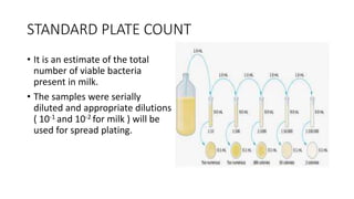 Microbiological examination of normal food(milk and fruits) | PPT