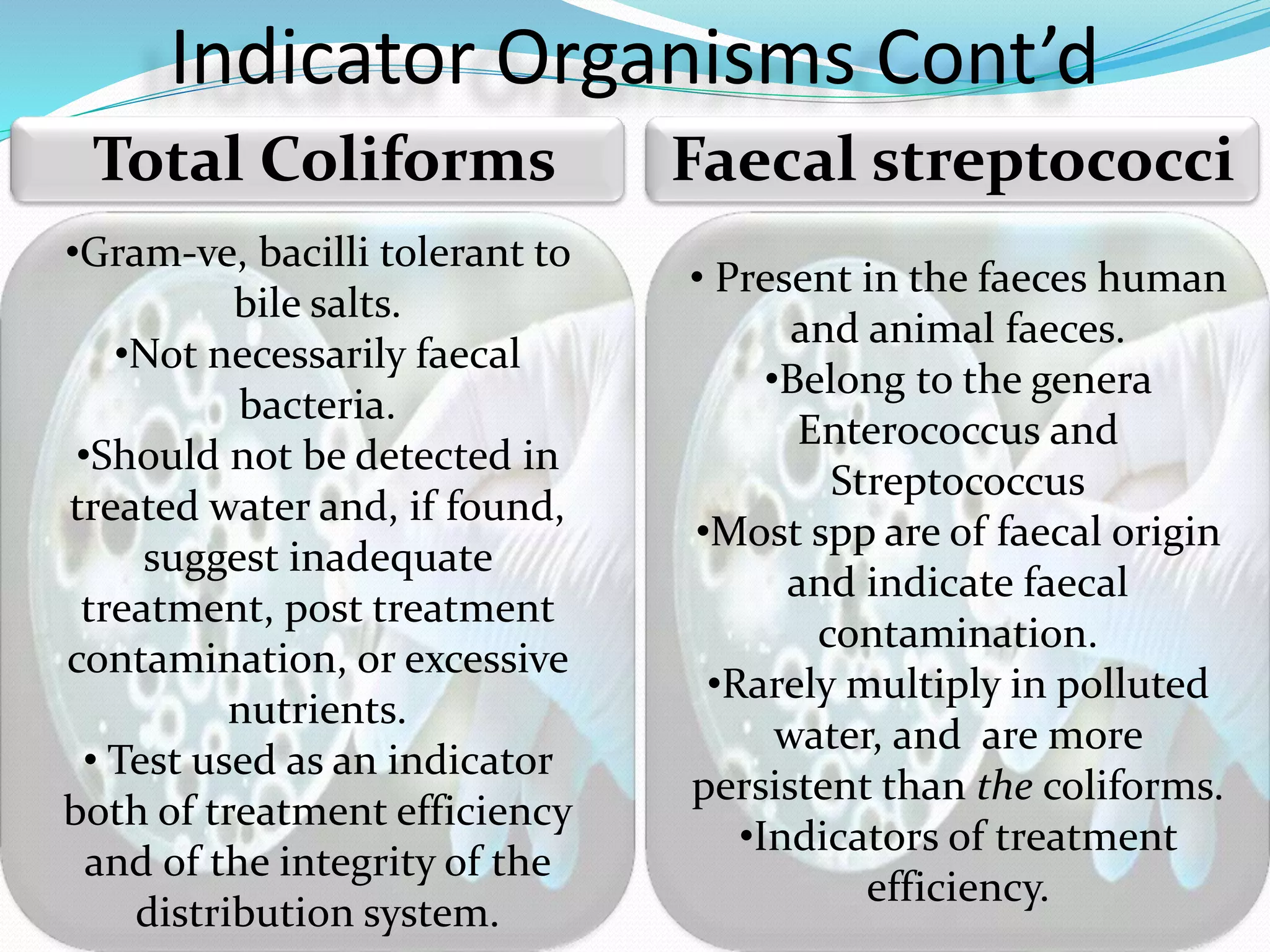 Microbiological examination of water2 | PPTX
