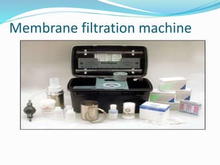 Microbiological examination of water2 | PPTX