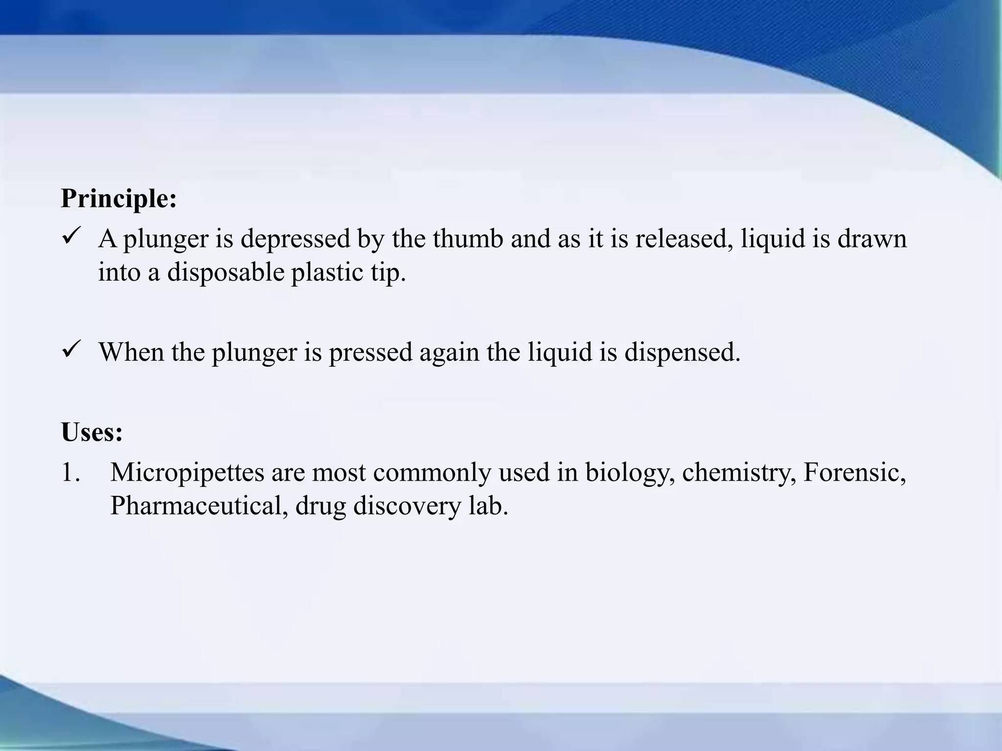Principle and Uses of Microbiological instruments | PPTX