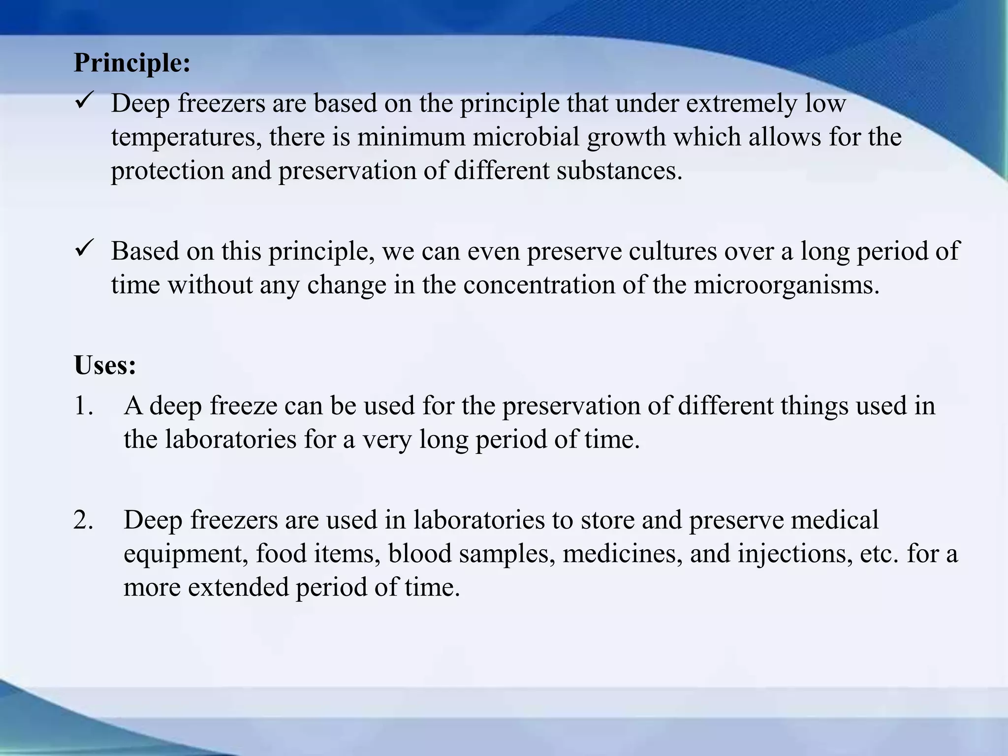 Principle and Uses of Microbiological instruments | PPTX
