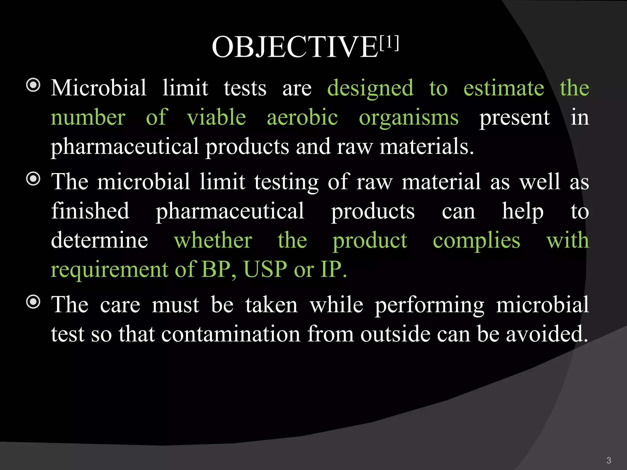 Microbiological limit test amit $hah | PPT