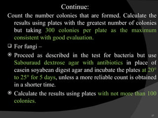 Microbiological limit test amit $hah | PPT