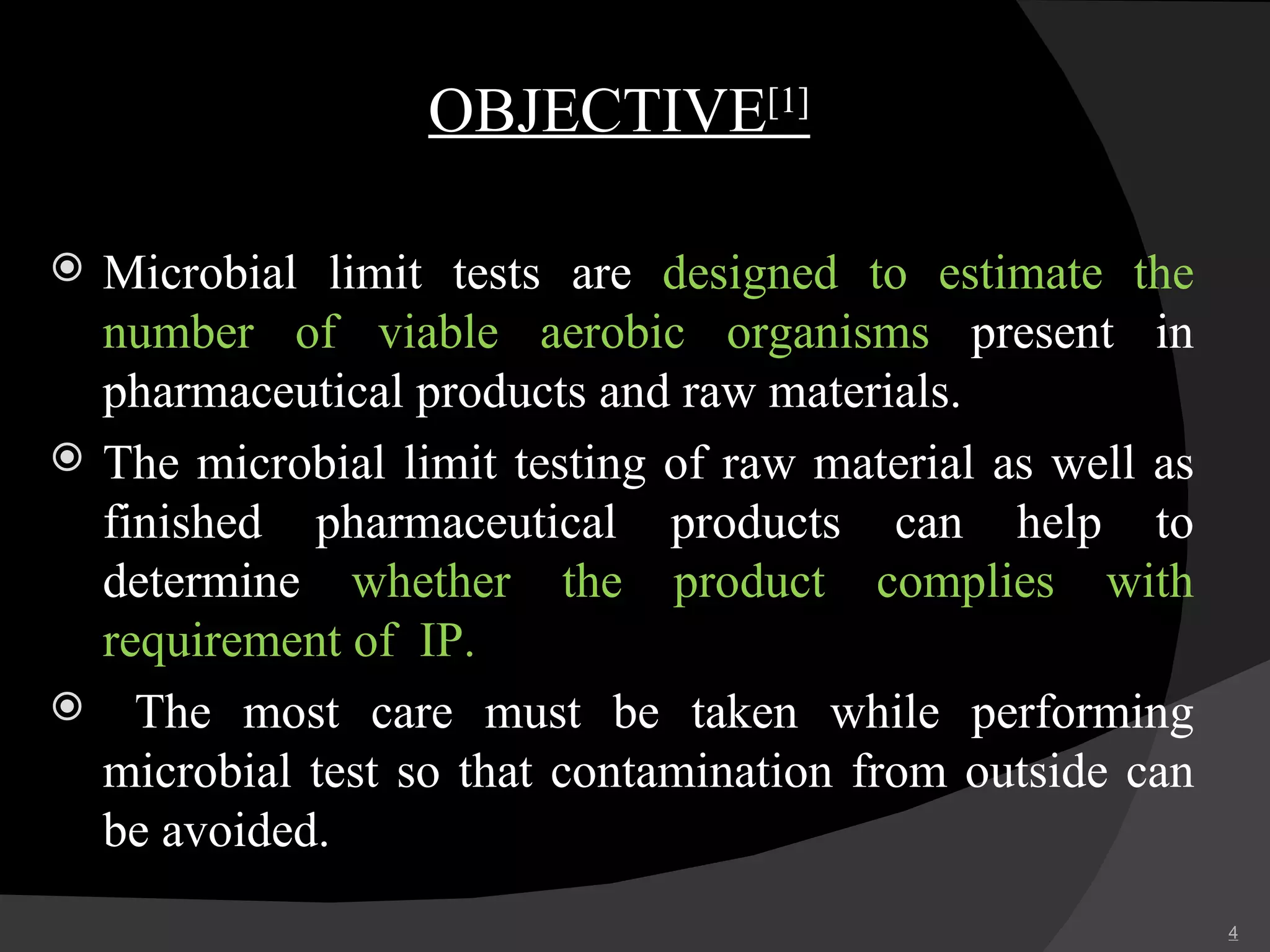 Microbiological limit test amit $hah | PPT