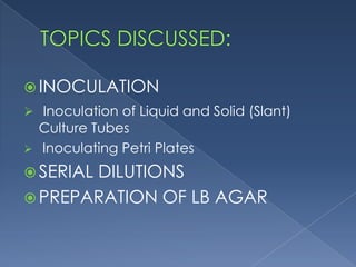 Microbiological methods | PPTX