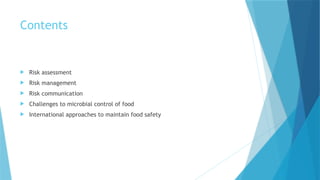 Risk assessment in microbiological procedures | PPTX