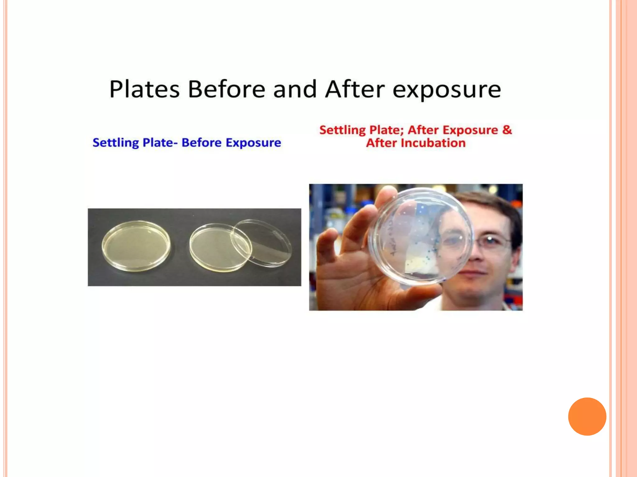 Microbiological sampling of air | PPTX