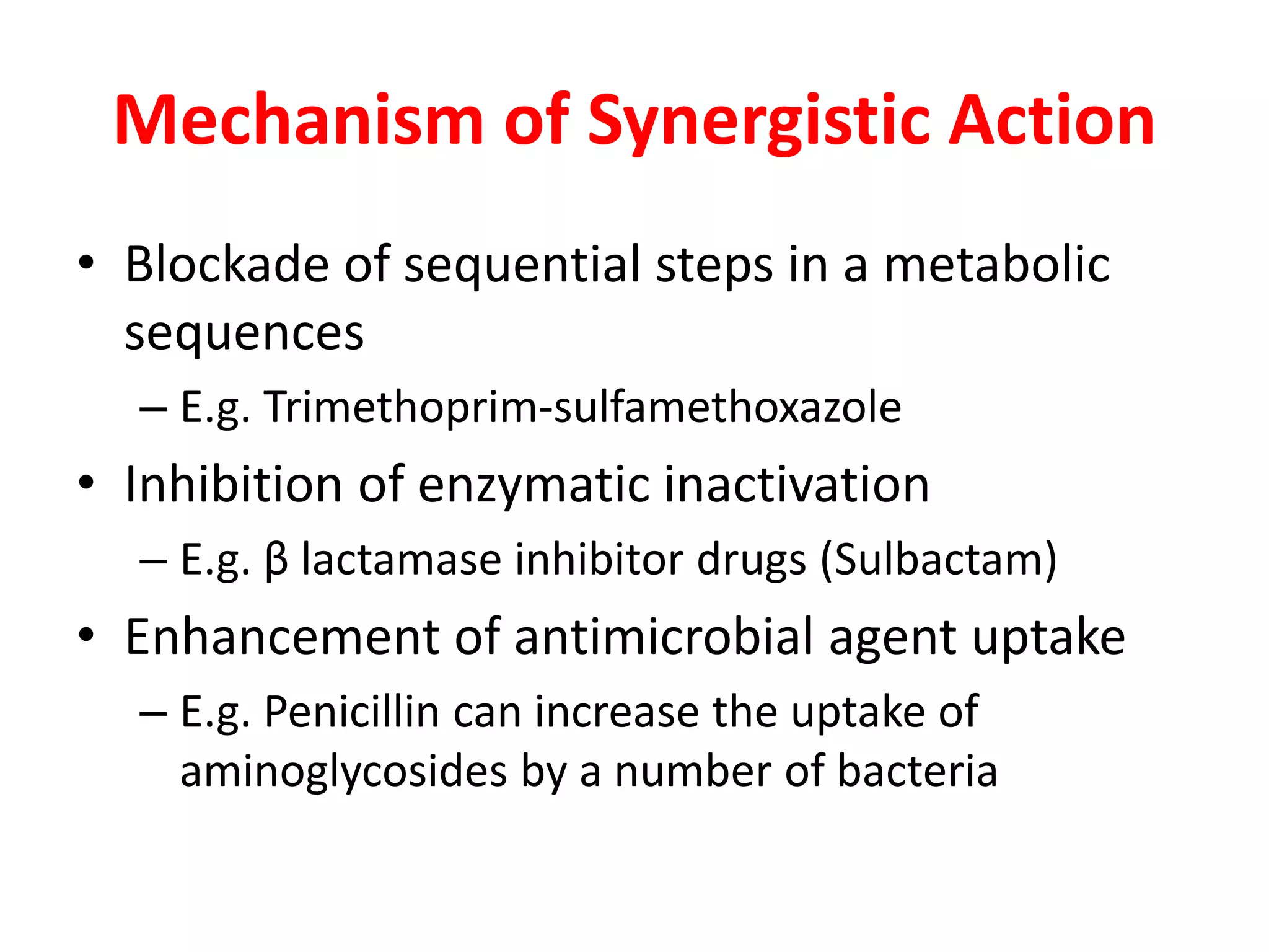 Pharmacodynamics of antibiotics | PPTX