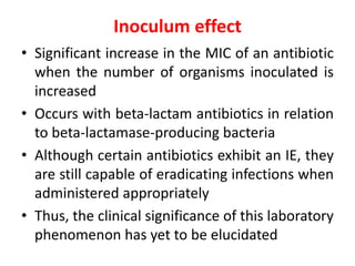 Pharmacodynamics of antibiotics | PPTX