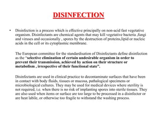 STERILIZATION BY CHEMICAL MEANS | PPTX